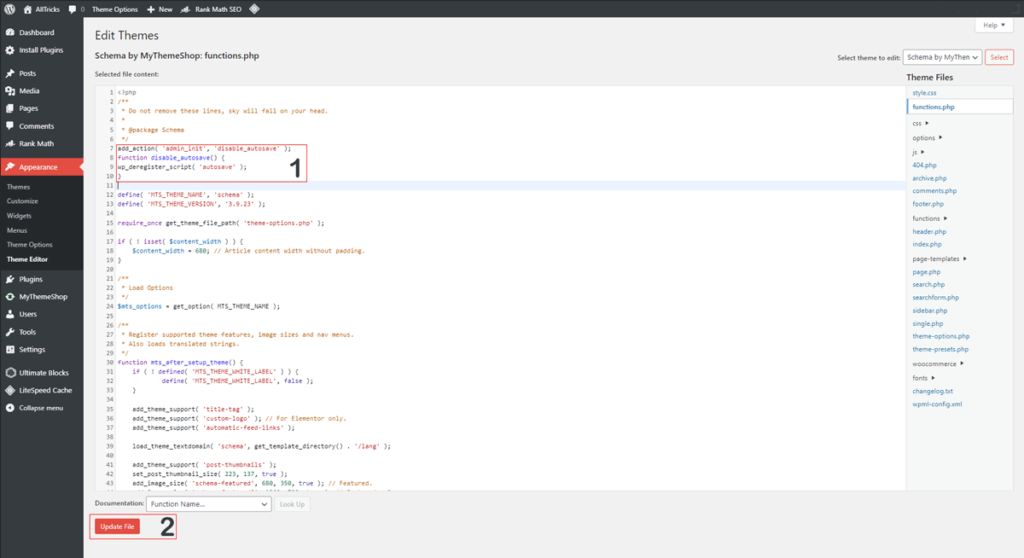 How To Disable Autosave In Wordpress Quickly All Tech Tricks